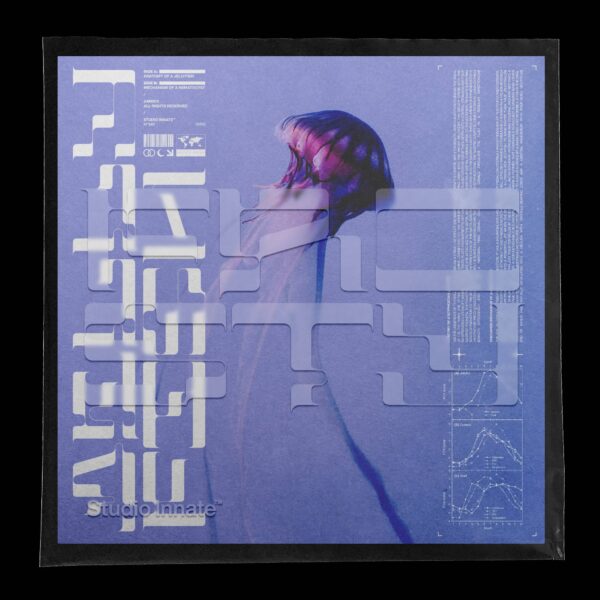 Frosted Disc Sleeve Mockup | Plastic CD Case | Mockup