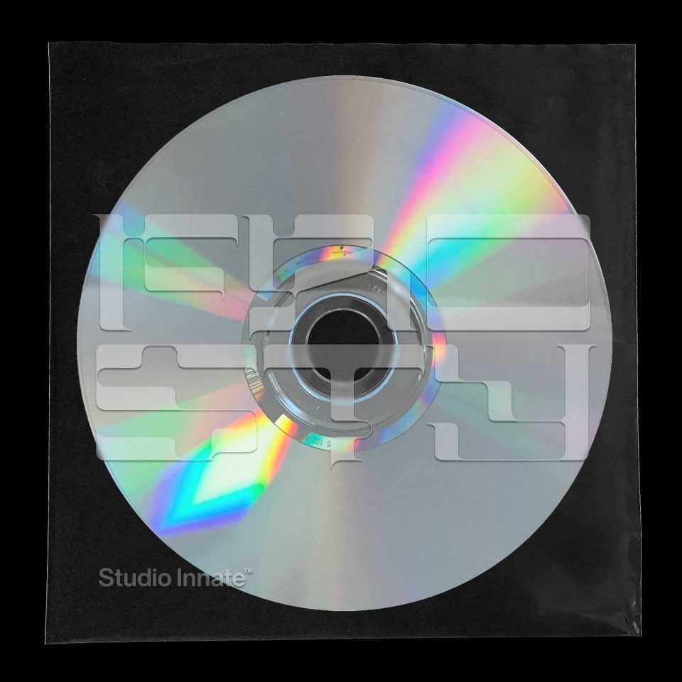 Frosted Disc Sleeve Mockup | Plastic CD Case | Mockup