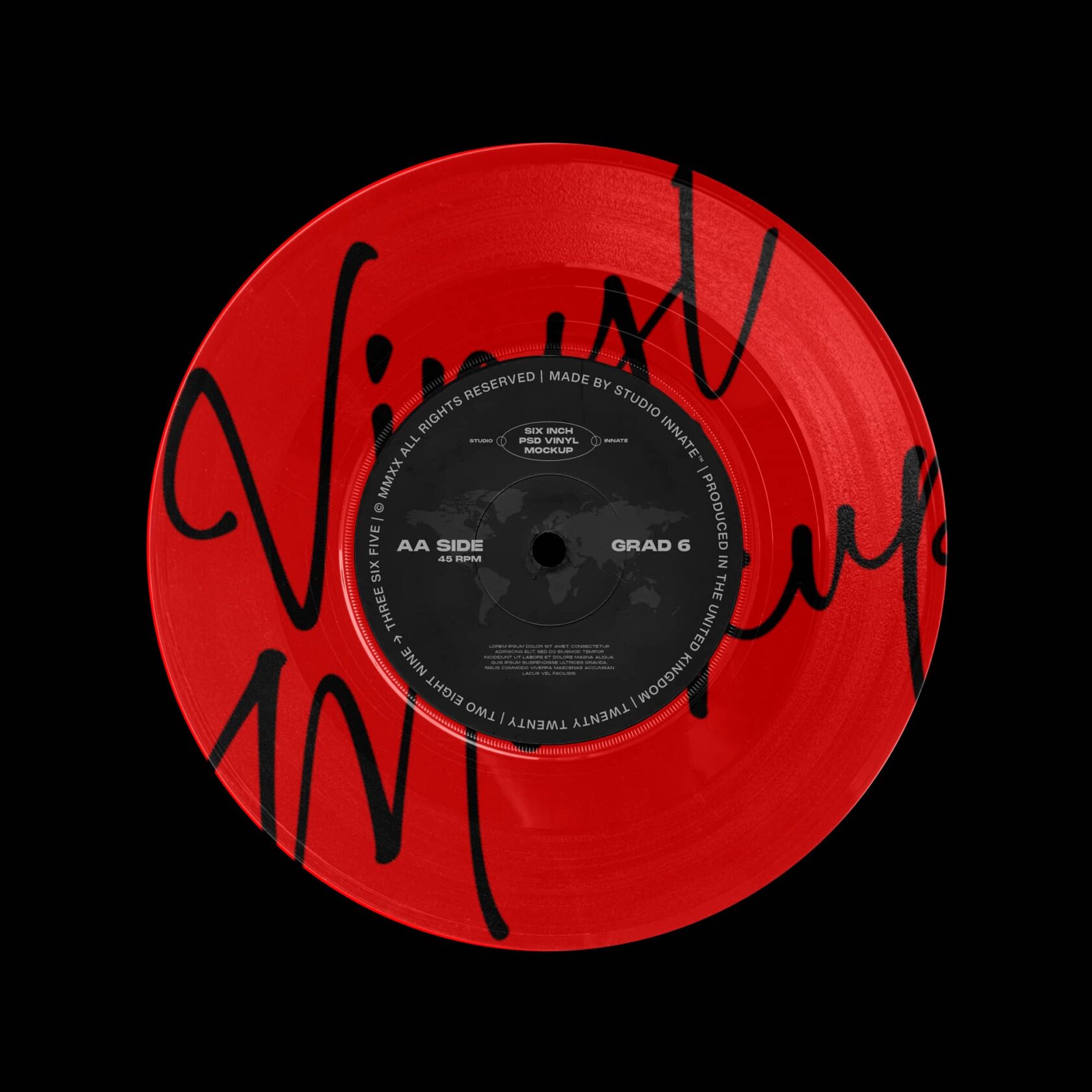 7-Inch Vinyl Mockup | Showcase Your Album Artwork