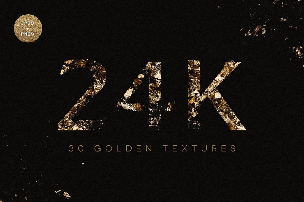 24k Golden Texture | Photoshop | Joe Cavazos | Studio Innate