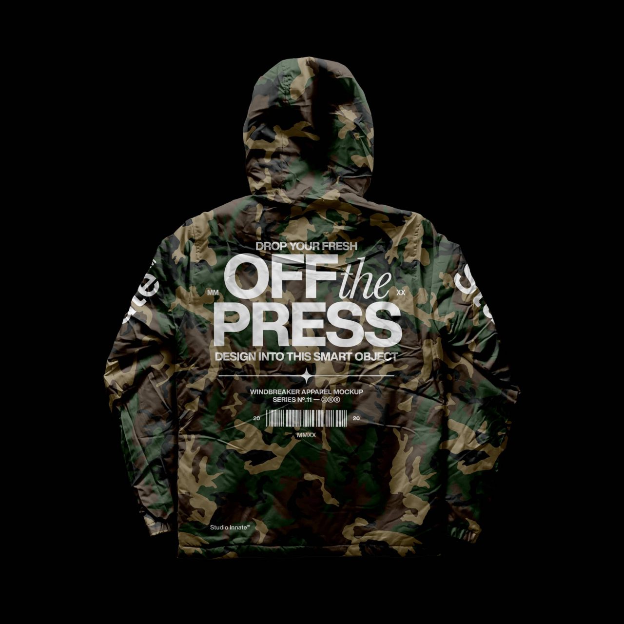 Windbreaker Jacket – Mockup - Studio Innate