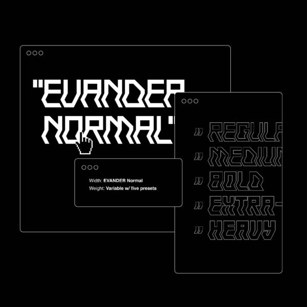 Evander Font | Spencer Roberts | Font Download | Studio Innate