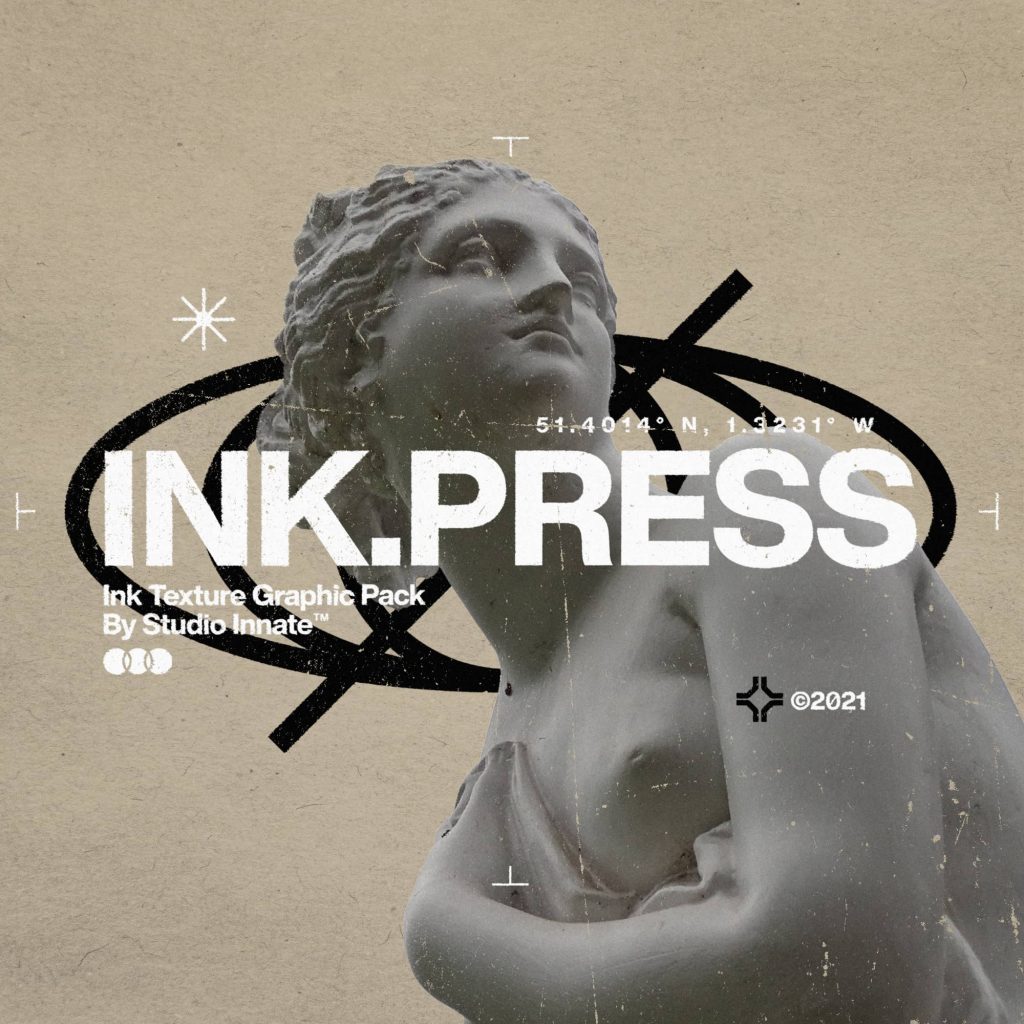 Ink Press Texture Effect | Photoshop | Textures | Studio Innate