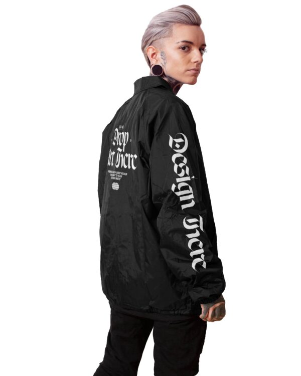 Coach Jacket Mockup | Studio Innate | Streetwear Brand