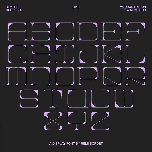 Fleshy Display Font | Remi Bordet | Font Download | Studio Innate