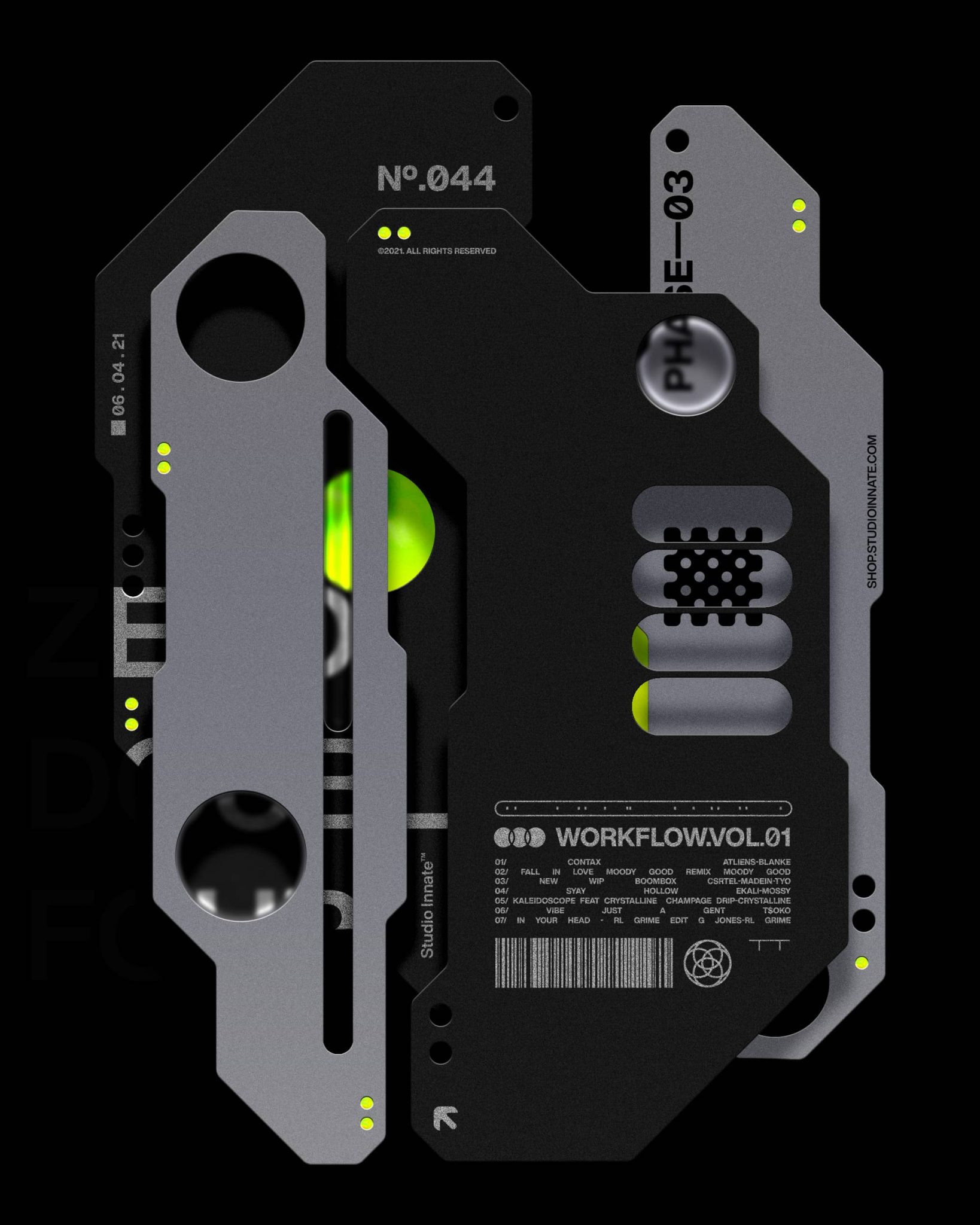 Glass Shapes Vol.2 design pack | Textures for Creative Projects