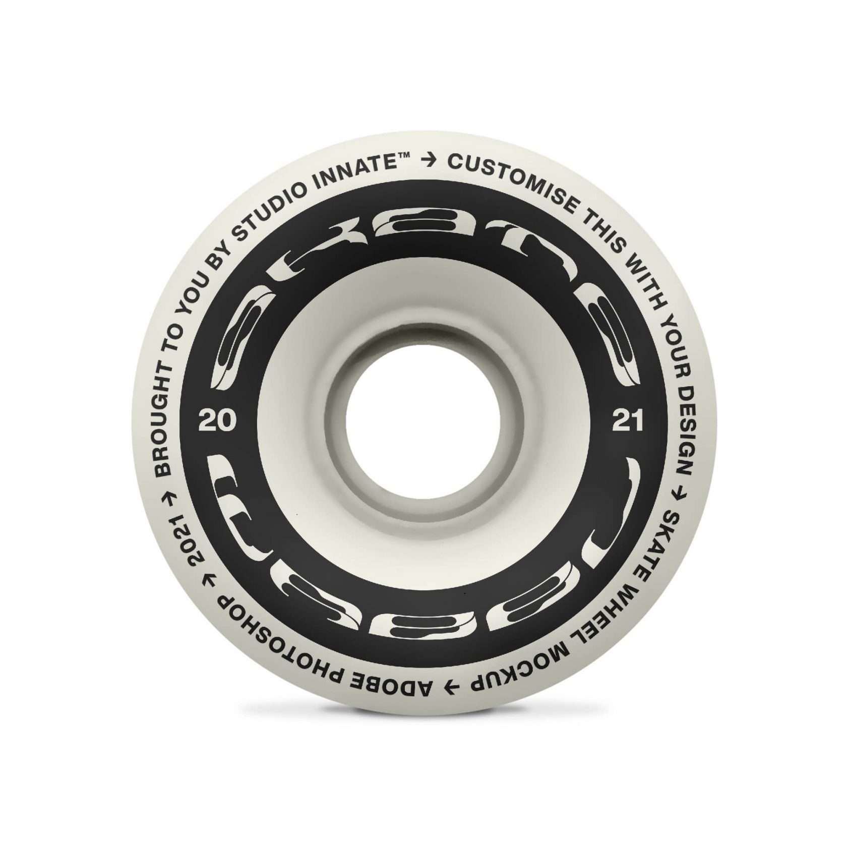 Skate Wheel Mockup | Photoshop | Download | Studio Innate