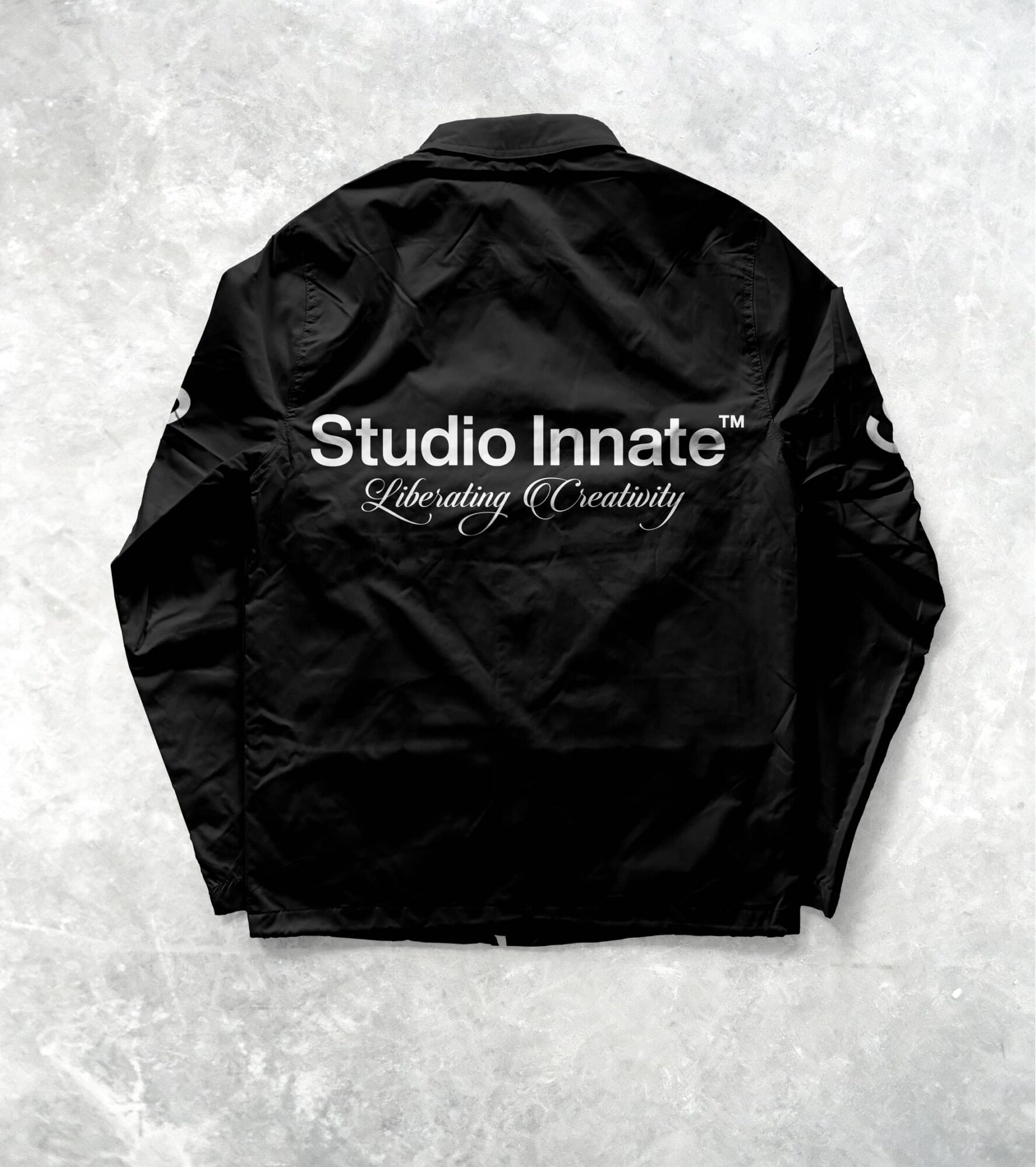 Coach Jacket Mockup | Photoshop Mockup | Studio Innate