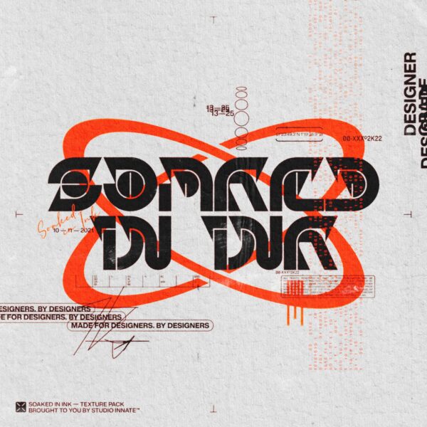 Soaked In Ink Texture Pack: Create Distressed Designs