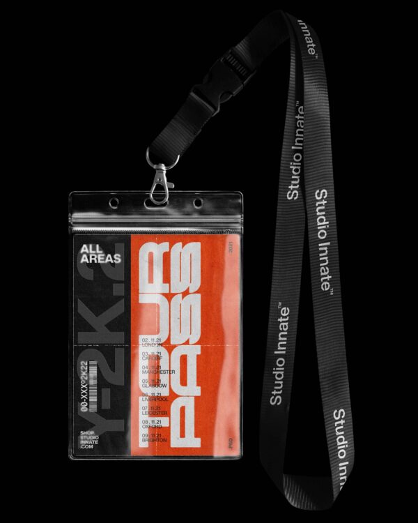 Realistic Tour Pass Mockup | Elevate Your Design Concepts