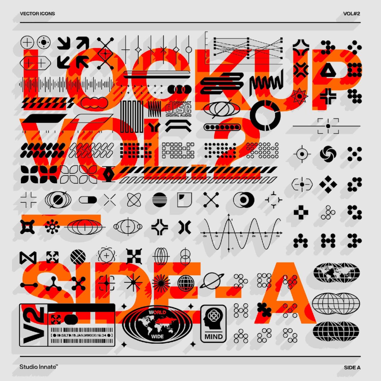Lockup Vector Pack Bundle | Graphic Design | Studio Innate