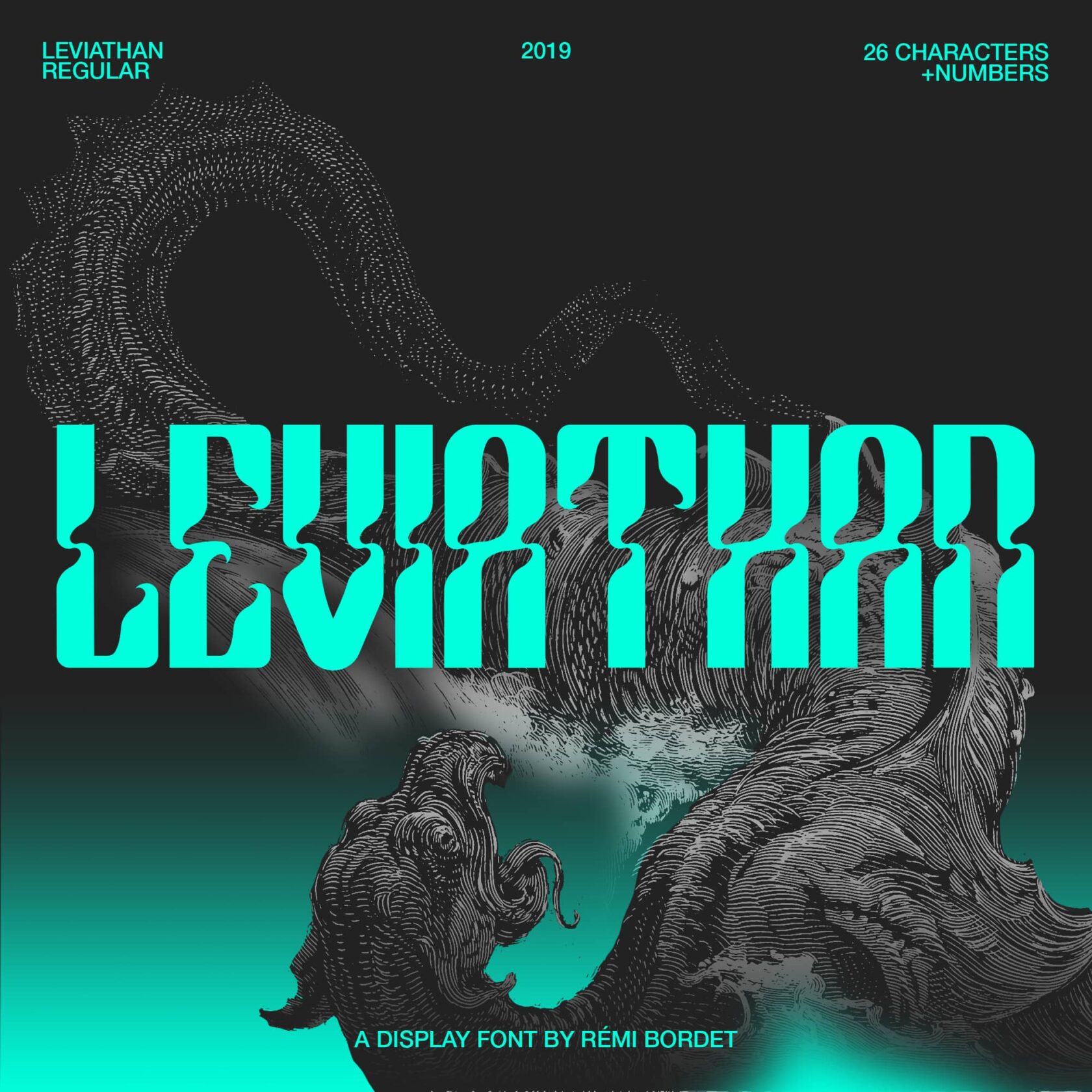 Leviathan Display Font | Remi Bordet | Studio Innate | Download