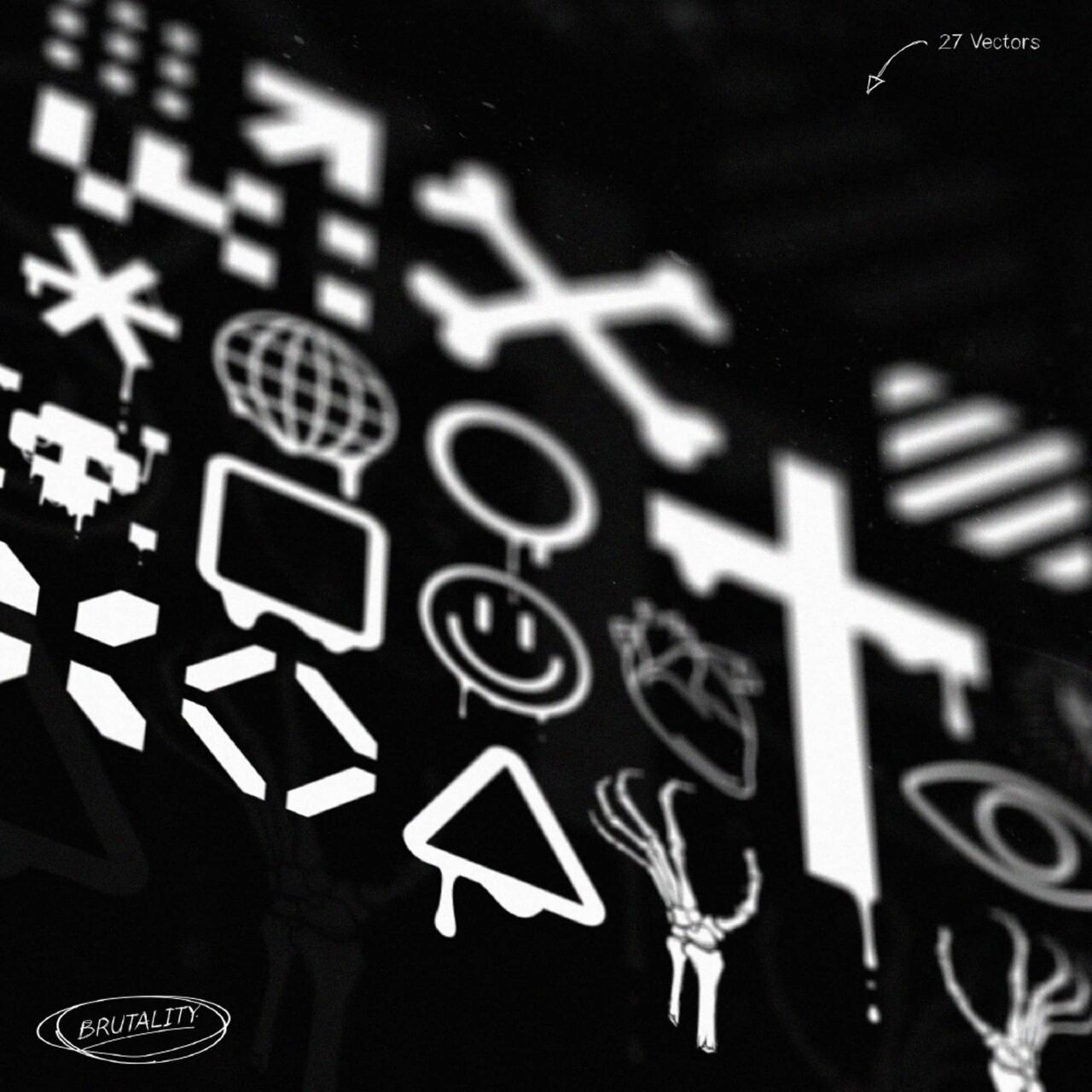 Brutality Vector Pack | Graphic Design Resources | Studio Innate