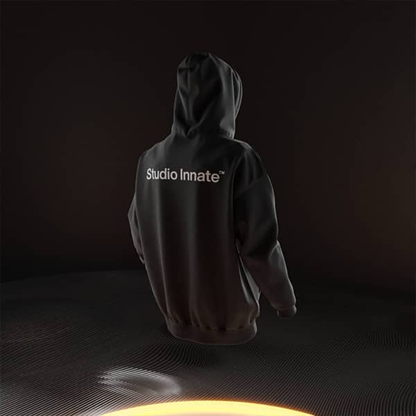 3D Hoodie Mockup | Blender Model | Studio Innate | Apparel