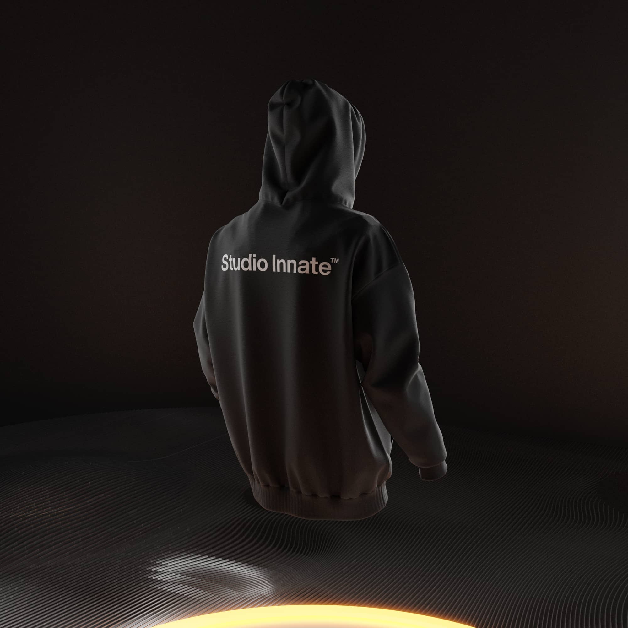 High-Quality 3D Hoodie Mockup for Blender | Studio Innate