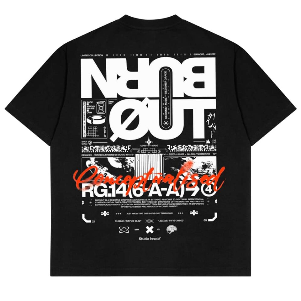 God is a designer T-Shirt collab | Black | Premium Heavyweight