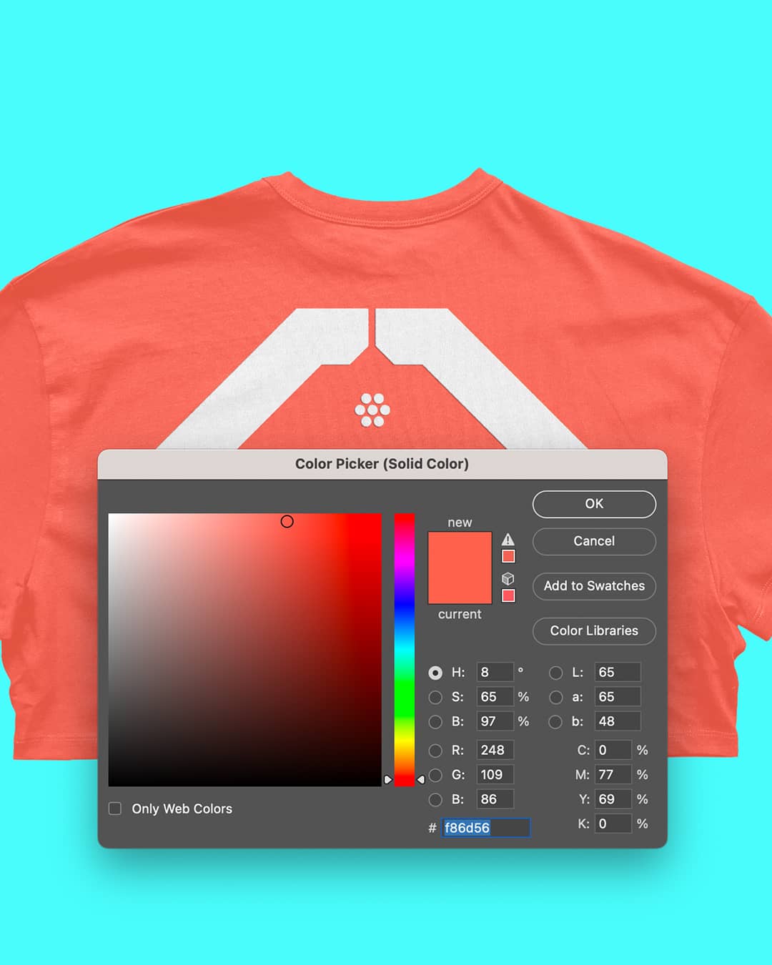 Oversized Cropped T-Shirt Mockup | High-Quality Digital Download Oversized Cropped T-Shirt Mockup | High-Quality Digital Download