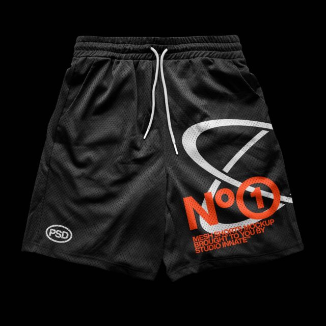 Mesh Shorts Mockup | Studio Innate | Apparel Design