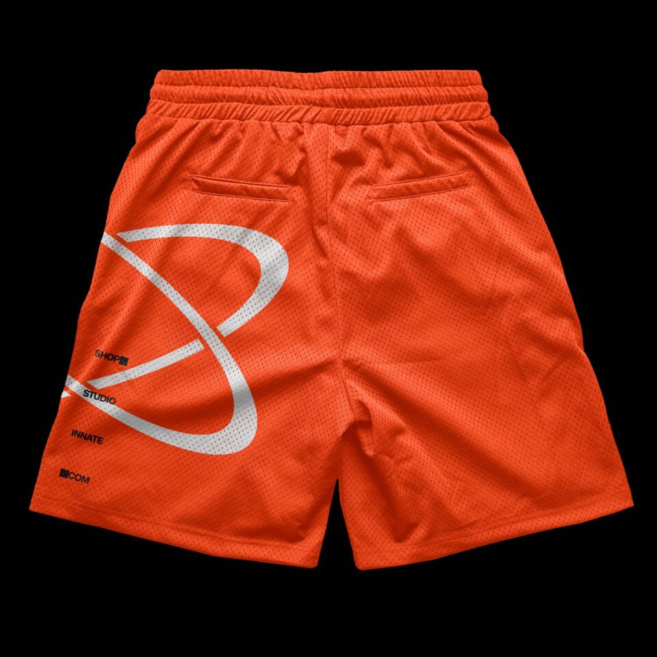 Mesh Shorts Mockup | Studio Innate | Apparel Design