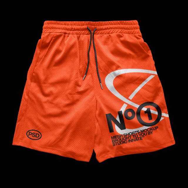 Mesh Shorts Mockup | Studio Innate | Apparel Design
