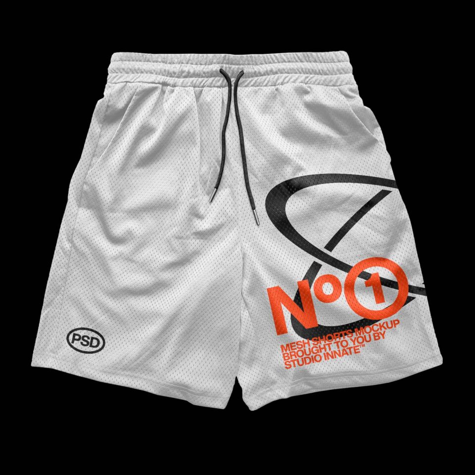 Mesh Shorts Mockup | Studio Innate | Apparel Design
