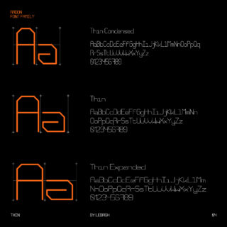 Radon Font | Modern and Versatile Typeface | Studio Innate