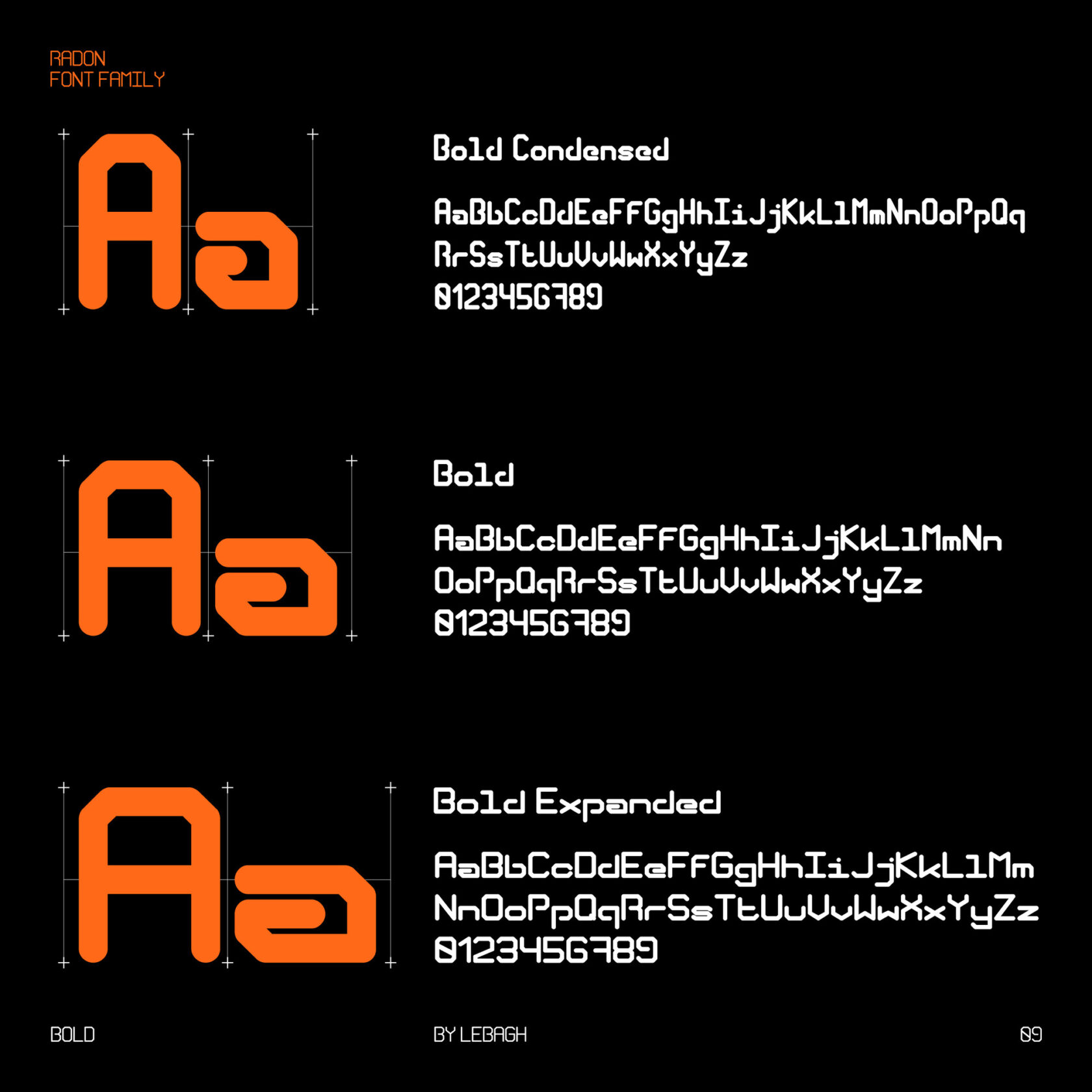 Radon Font | Modern and Versatile Typeface | Studio Innate