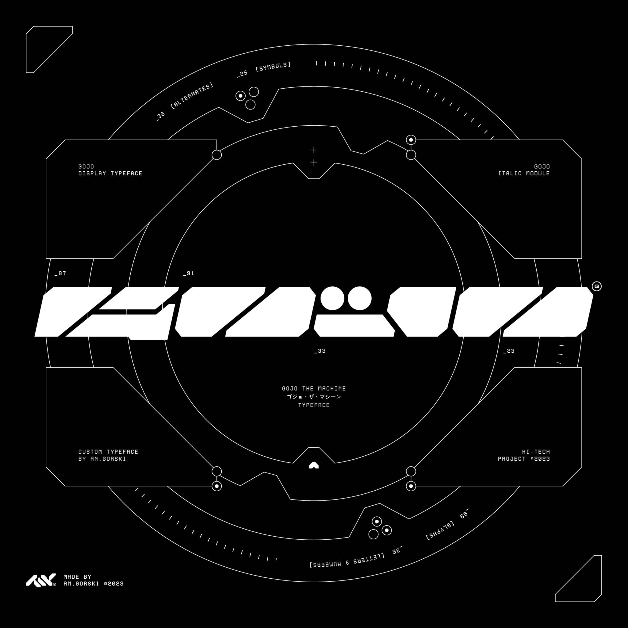 Gojo Font: A Modern and Elegant Typeface for Creative Projects