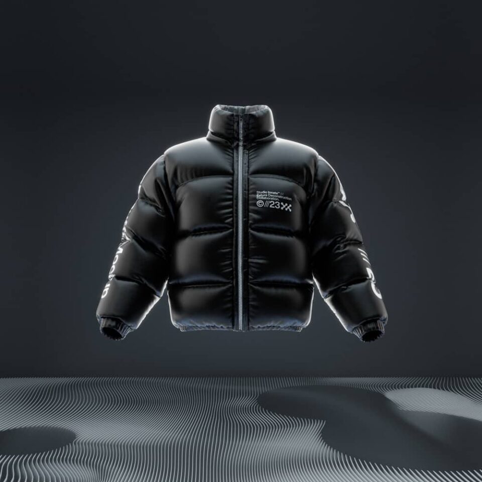 3D Puffer Jacket Mockup | Showcase Your Designs in 3D