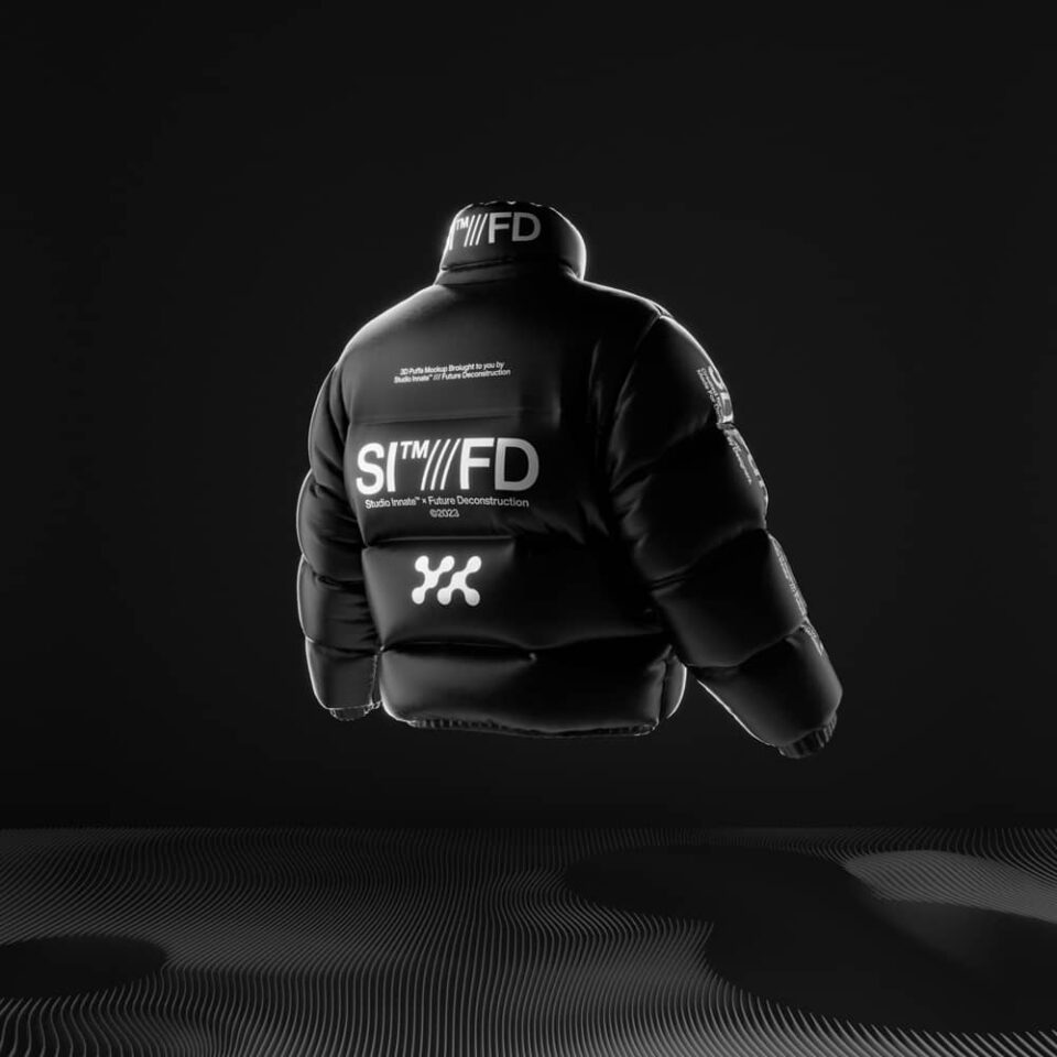 3D Puffer Jacket Mockup | Showcase Your Designs in 3D