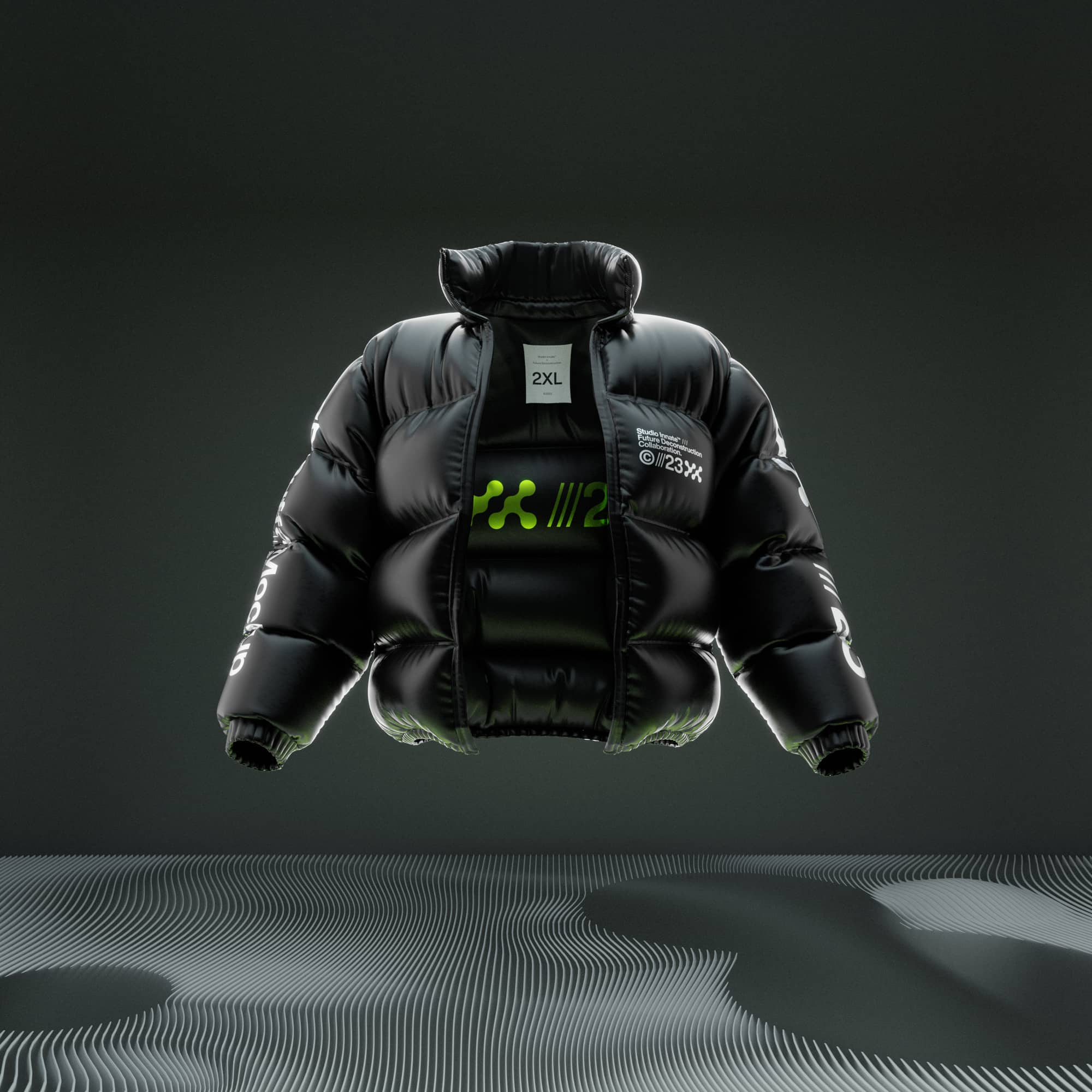 3D Puffer Jacket Mockup | Showcase Your Designs in 3D