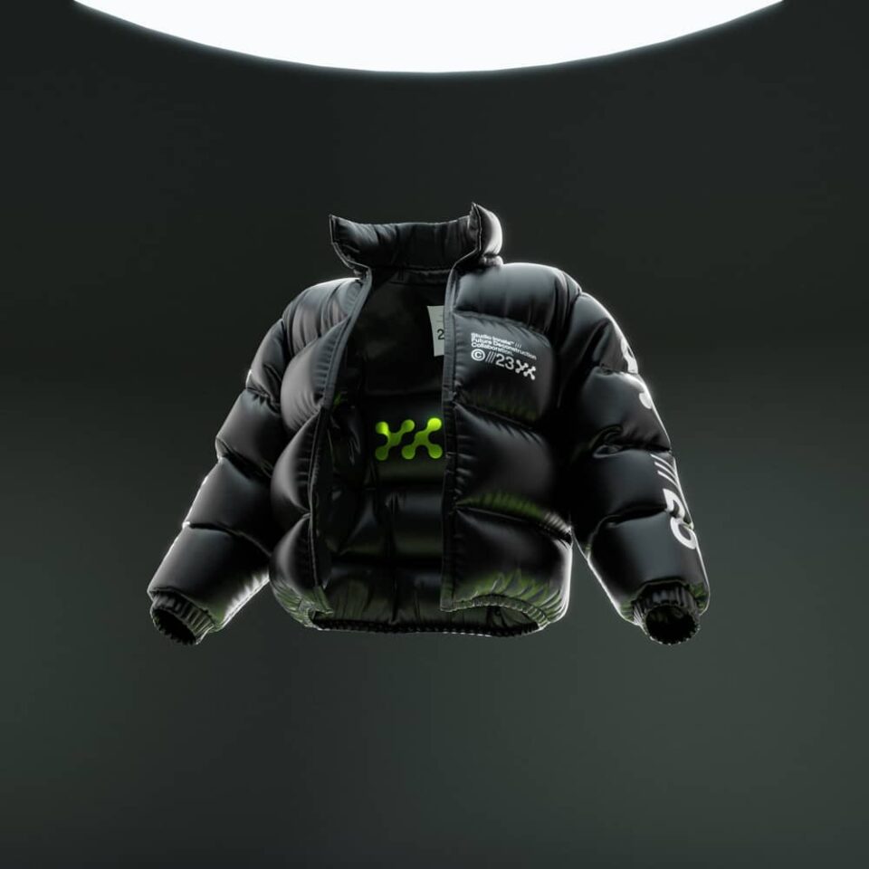 3D Puffer Jacket Mockup | Showcase Your Designs in 3D