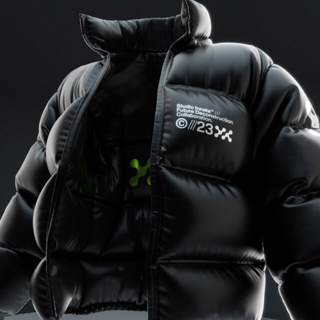 3D Puffer Jacket Mockup | Showcase Your Designs in 3D