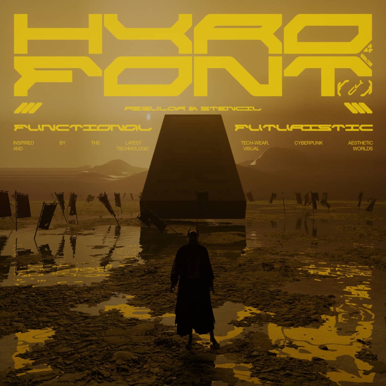 HYRO Font: Modern and Versatile Typeface for Creative Designs