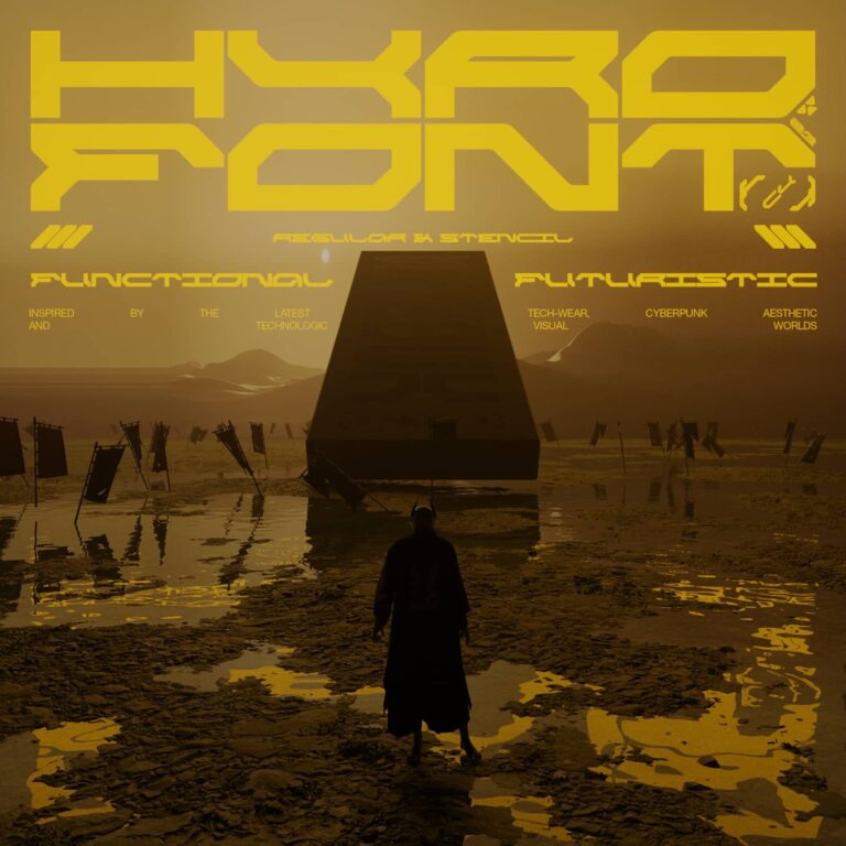 HYRO Font: Modern and Versatile Typeface for Creative Designs