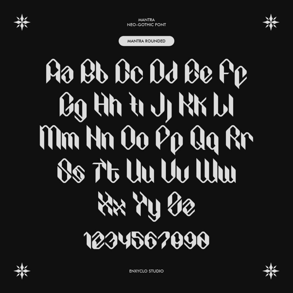 Mantra Font: Modern and Versatile Typeface for Creative Projects