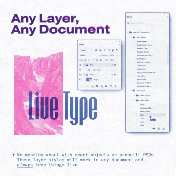 Super Riso Texture Pack | Risograph Textures | Studio Innate