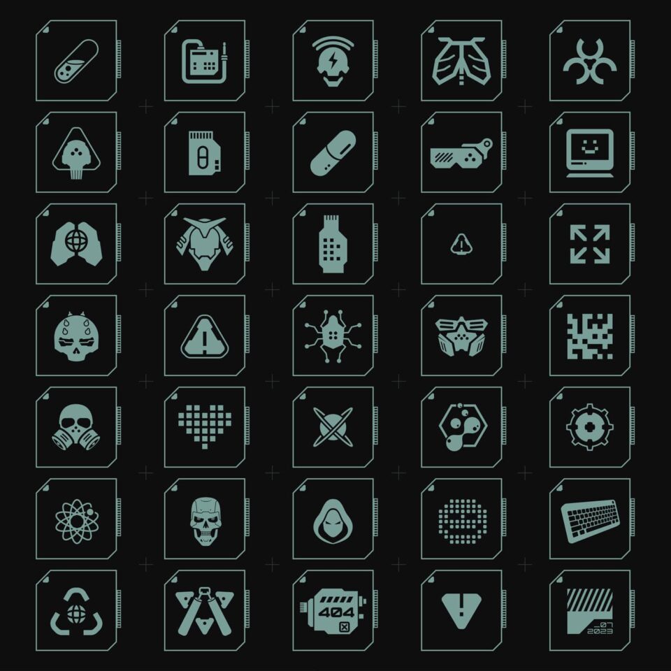 CYCON Vector Pack: Streamer Pack Cyberpunk-inspired Designs