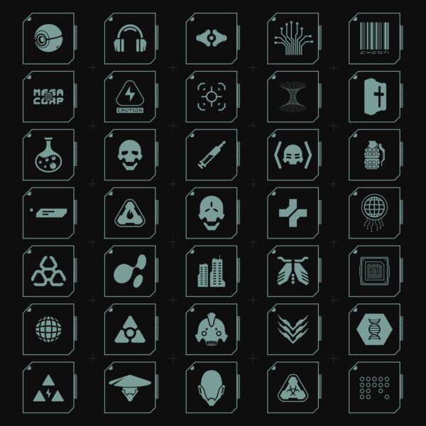 CYCON Vector Pack: Streamer Pack Cyberpunk-inspired Designs