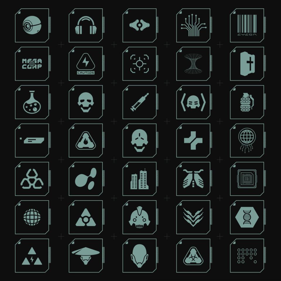CYCON Vector Pack: Streamer Pack Cyberpunk-inspired Designs