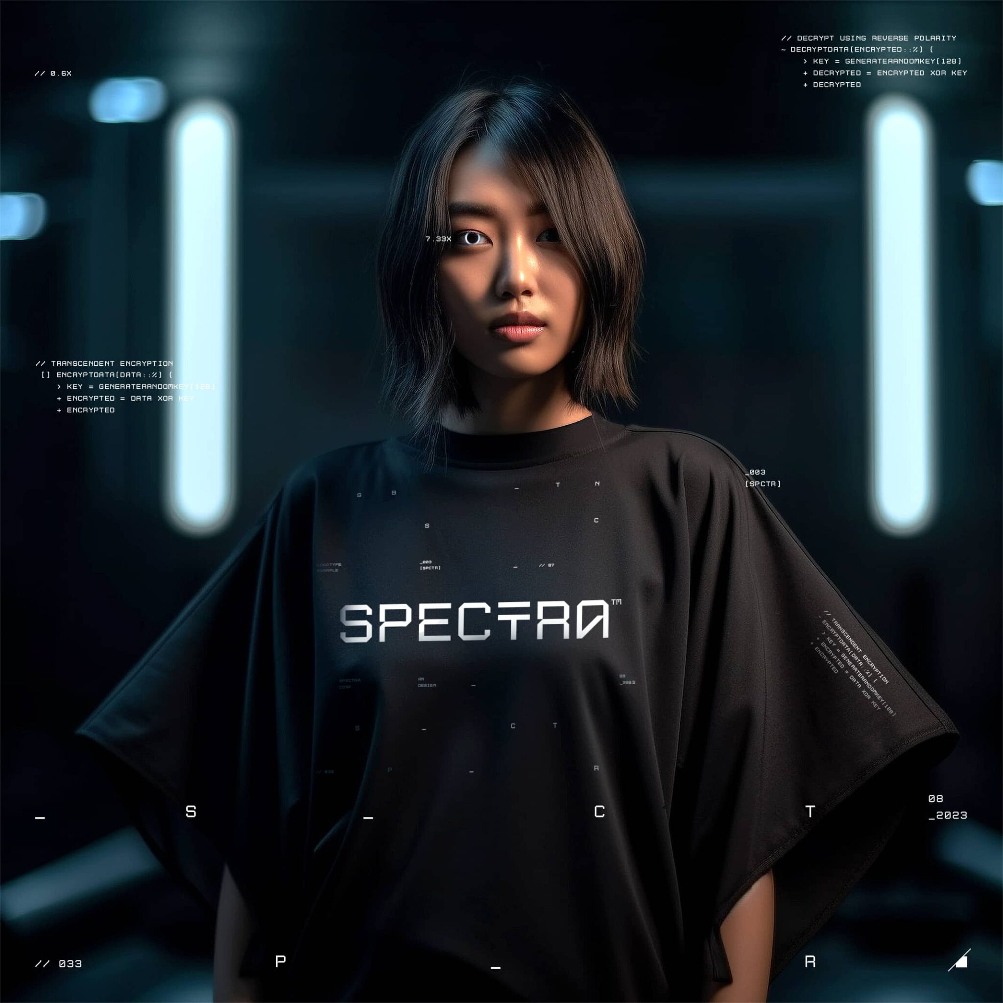 Aoi Mono Nanocrypt Font - Unique font, Numerics, and Symbols