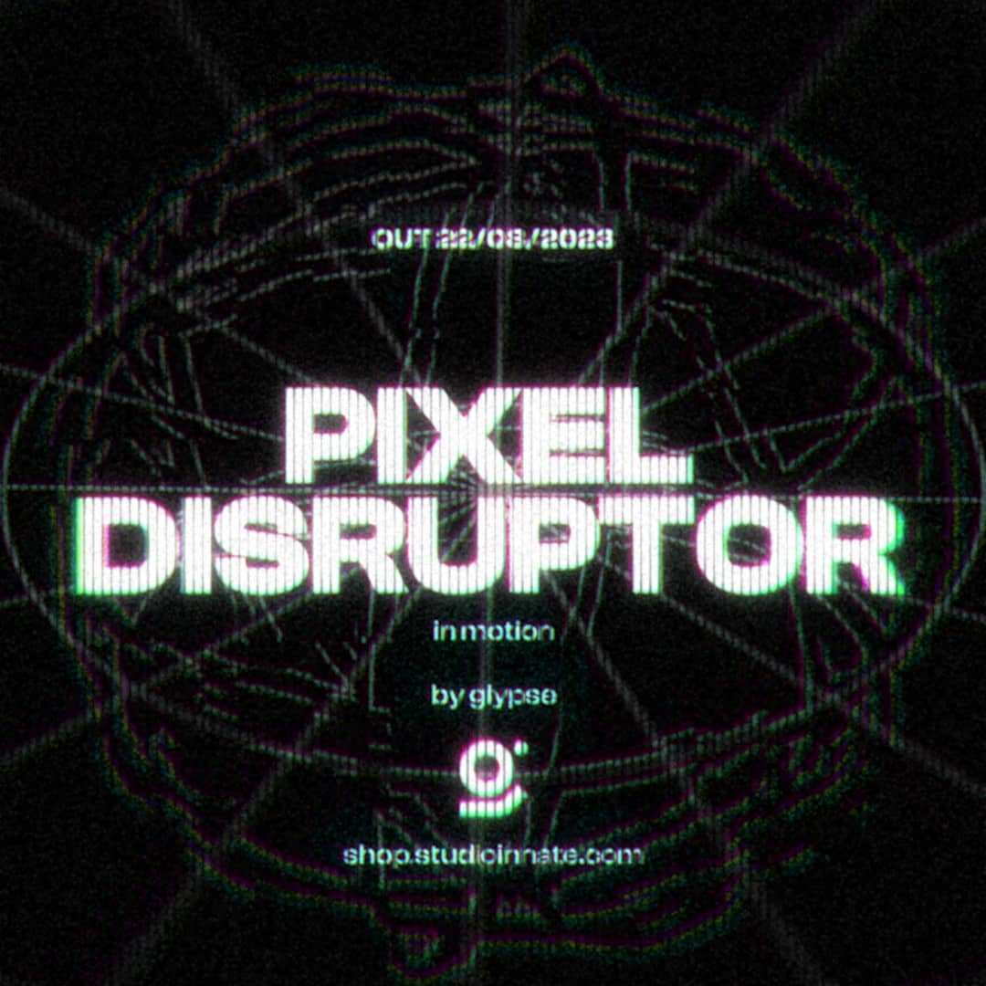Pixel Disruptor In Motion Animation Pack for Adobe After Effects