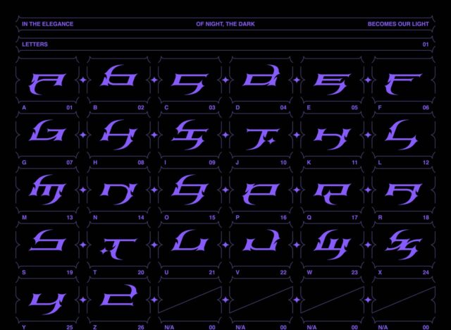 Umbra Font: Darksynth inspired Elegance for Your Designs