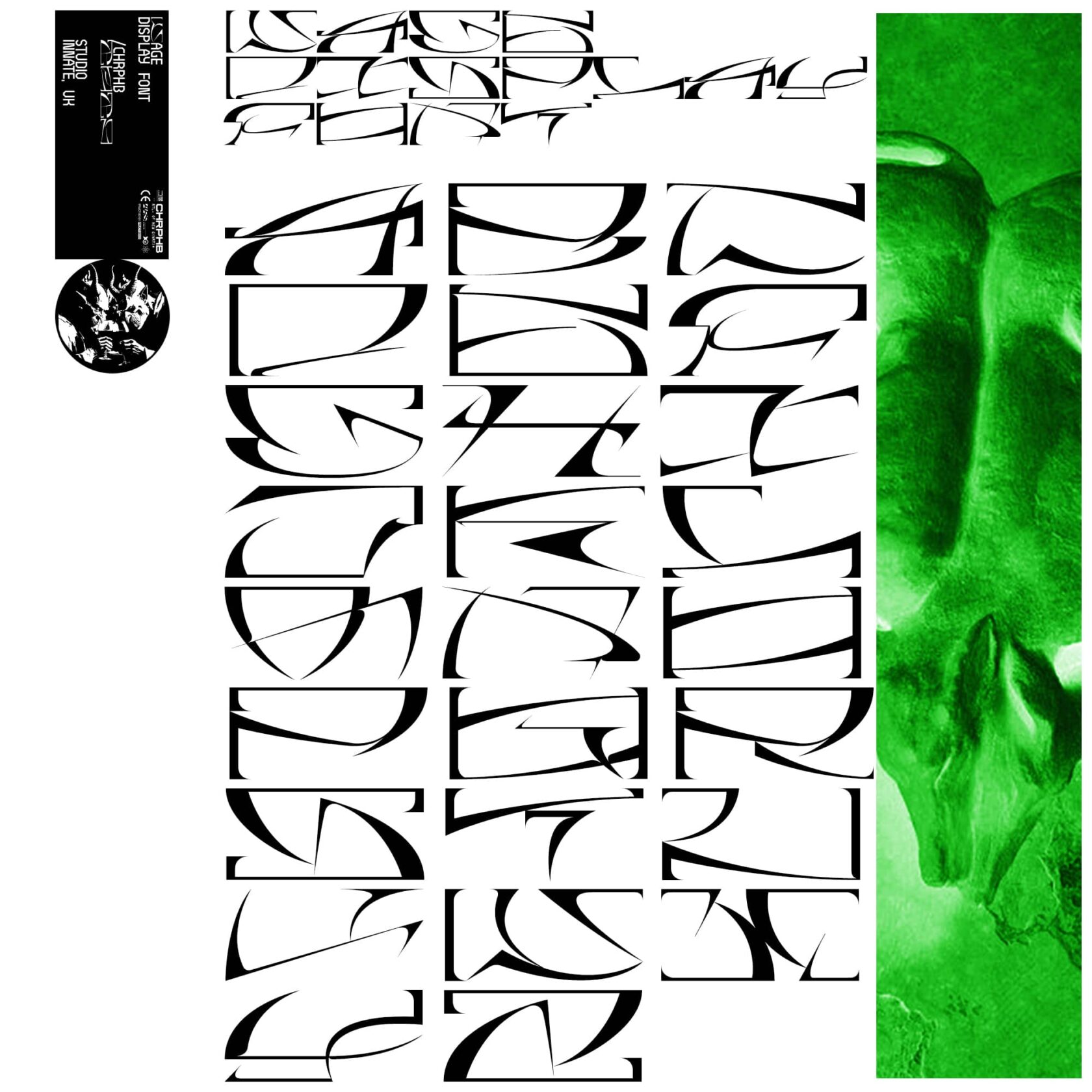 Wage Underground Font - Grunge, Techno, Modern Typography