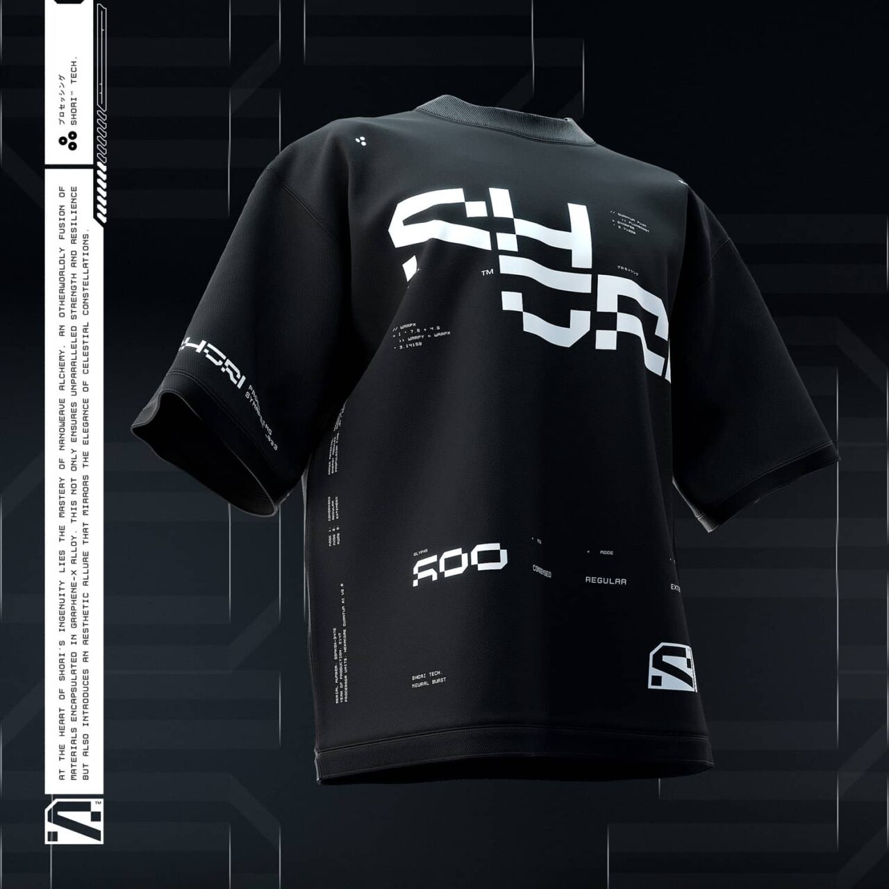 Shori Typeface: Precision Mech-Inspired Font Design