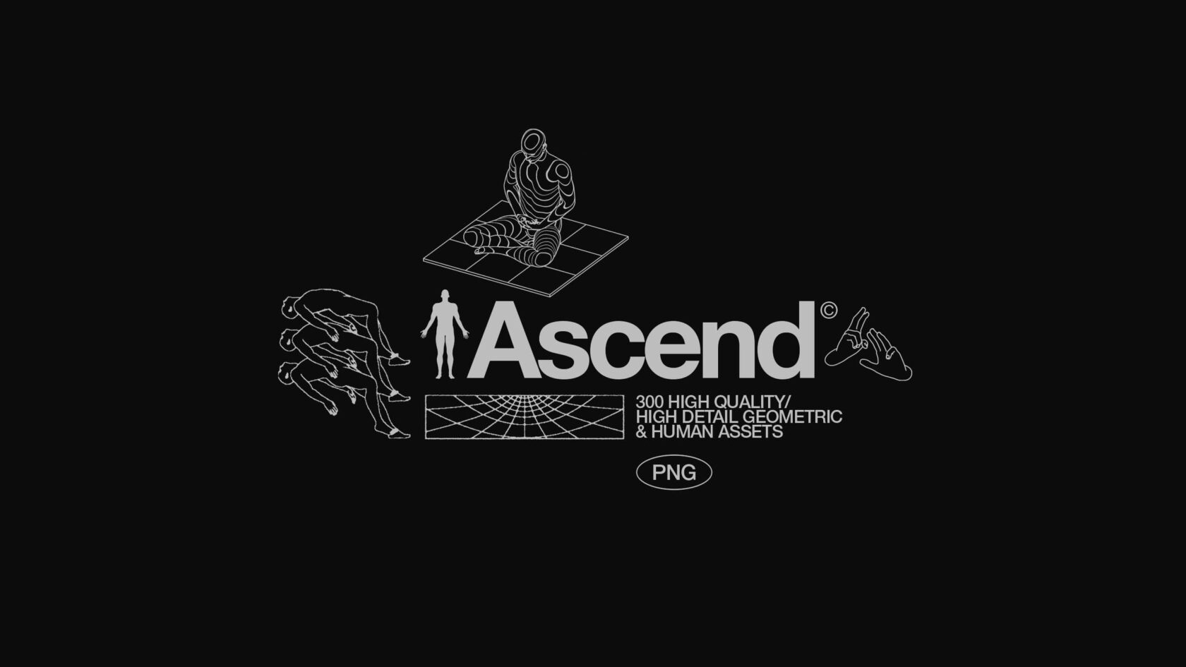 Ascend Illustration Pack | Geometric and Human Graphics Pack