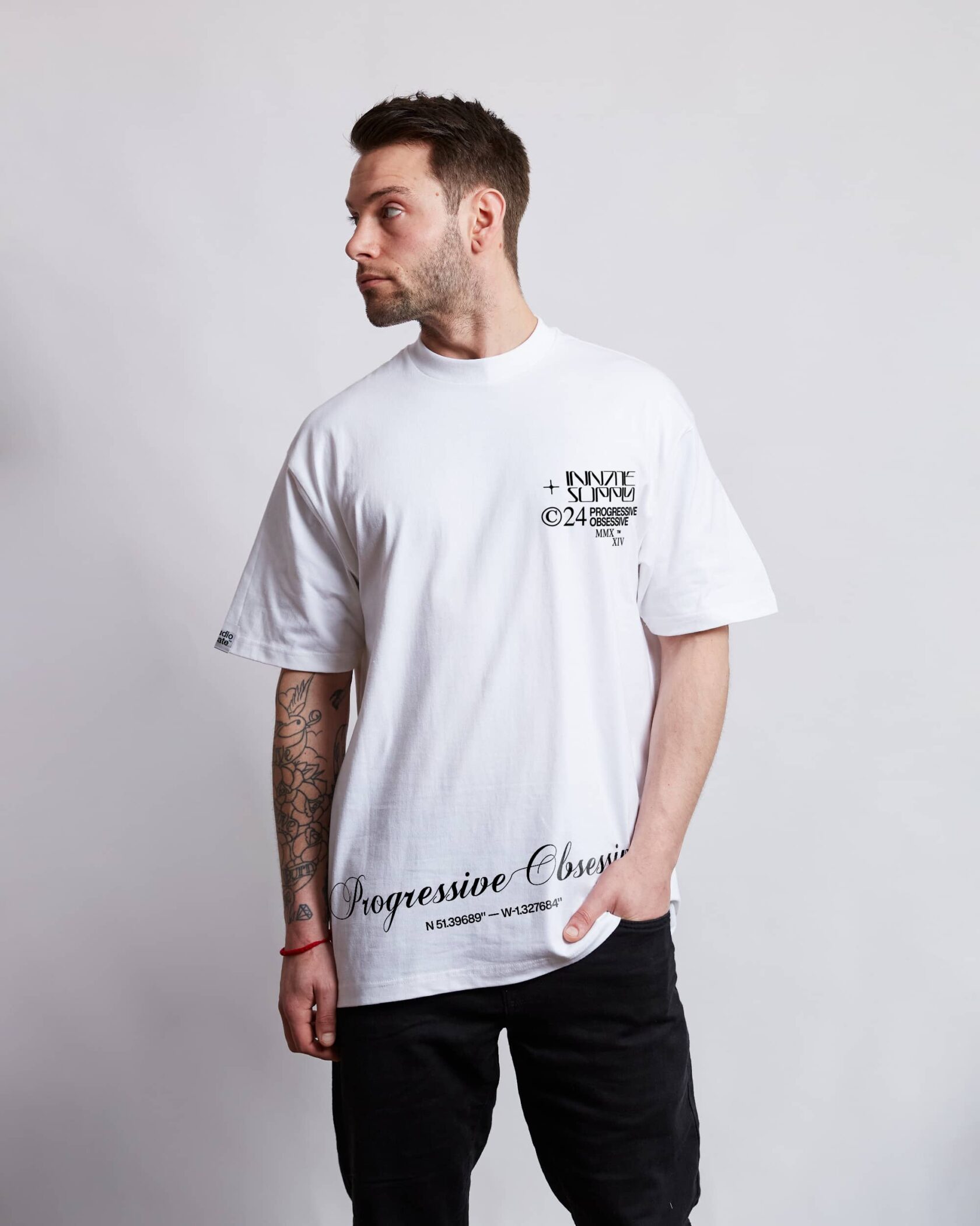 Progressive Obsessive T-Shirt | Black | Premium Heavyweight