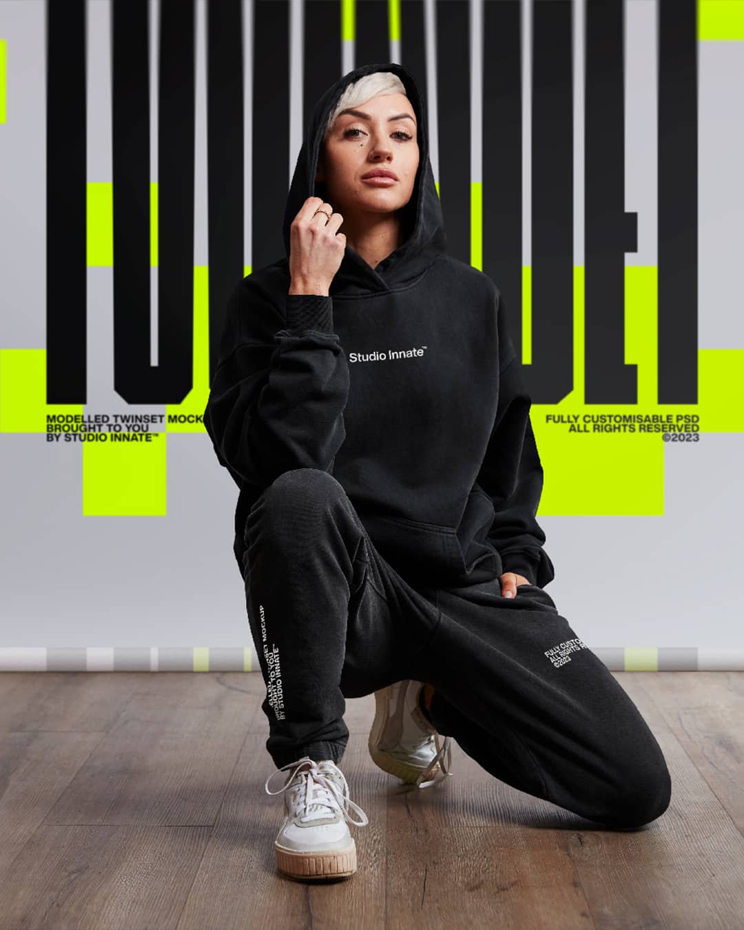 Modelled Clothing Mockups for Photoshop | Studio Innate