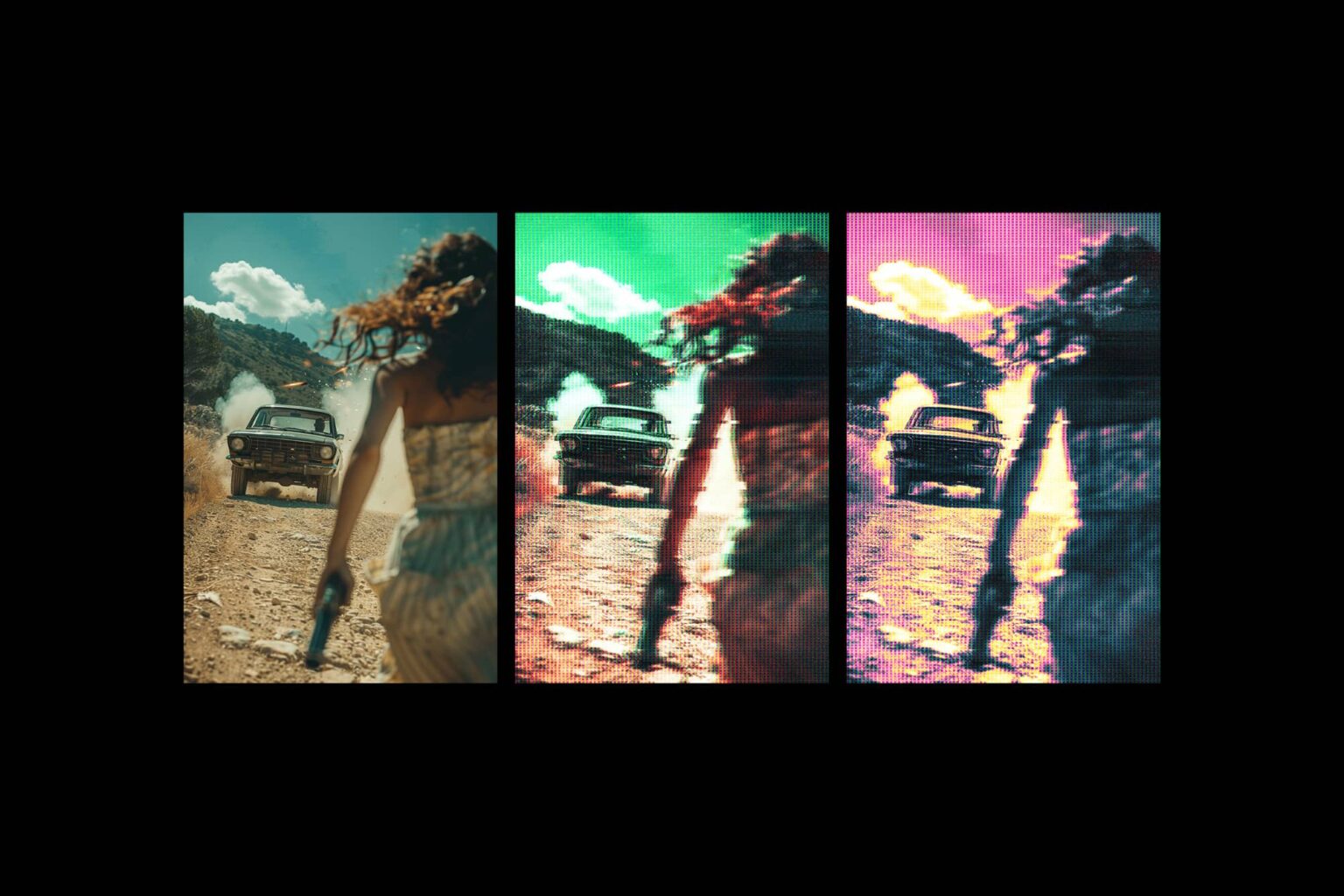 CRT Machine Photo Effect: Create Authentic Retro Glitch Graphics