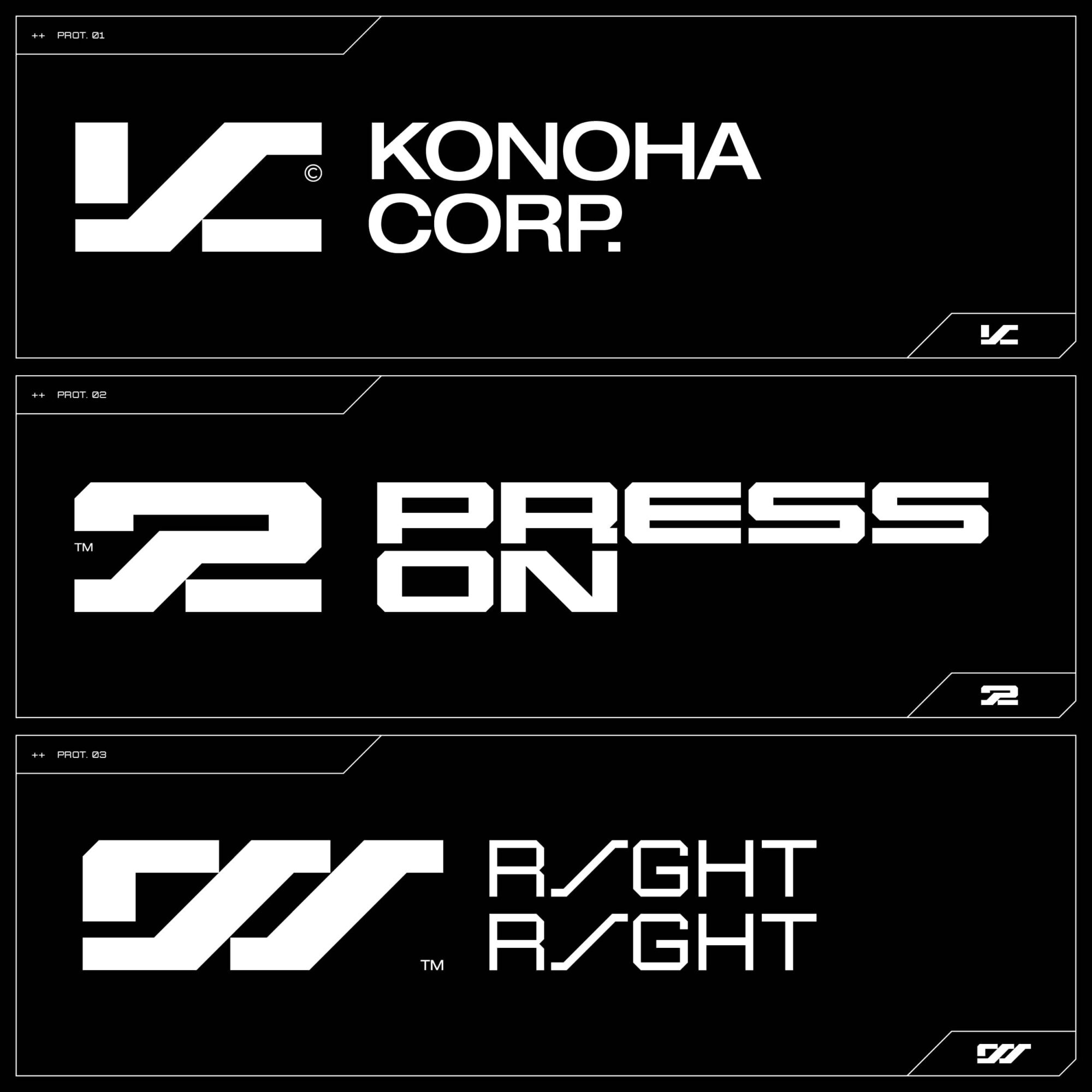 Mitashi Form Typeface – A Futuristic Font with Intricate Letterforms